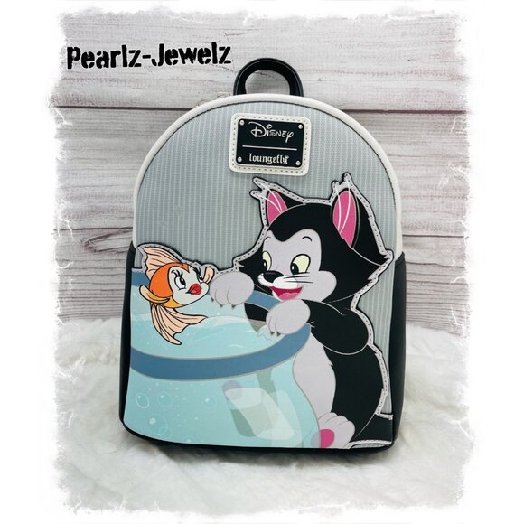 Loungefly | Bags | Loungefly Disney Pinocchio Figaro Mini Backpack ...